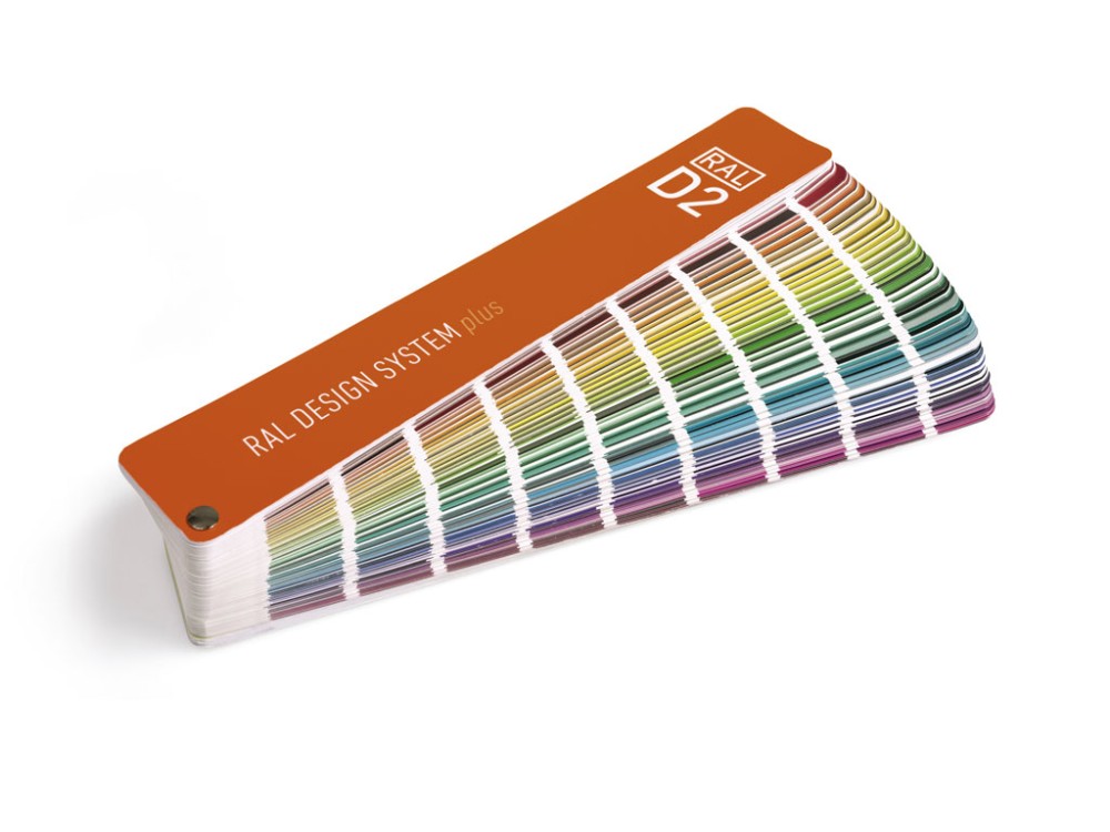 RAL DESIGN D2 Farbfächer mit 1825 RAL DESIGN Farben