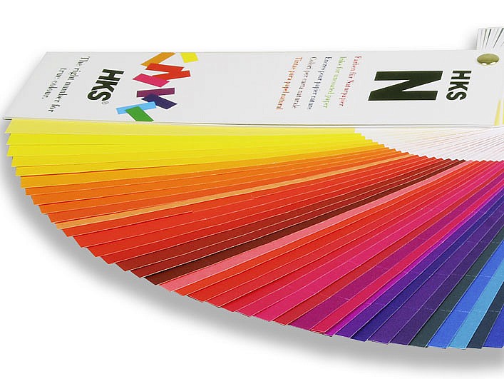 HKS color fan N for uncoated paper